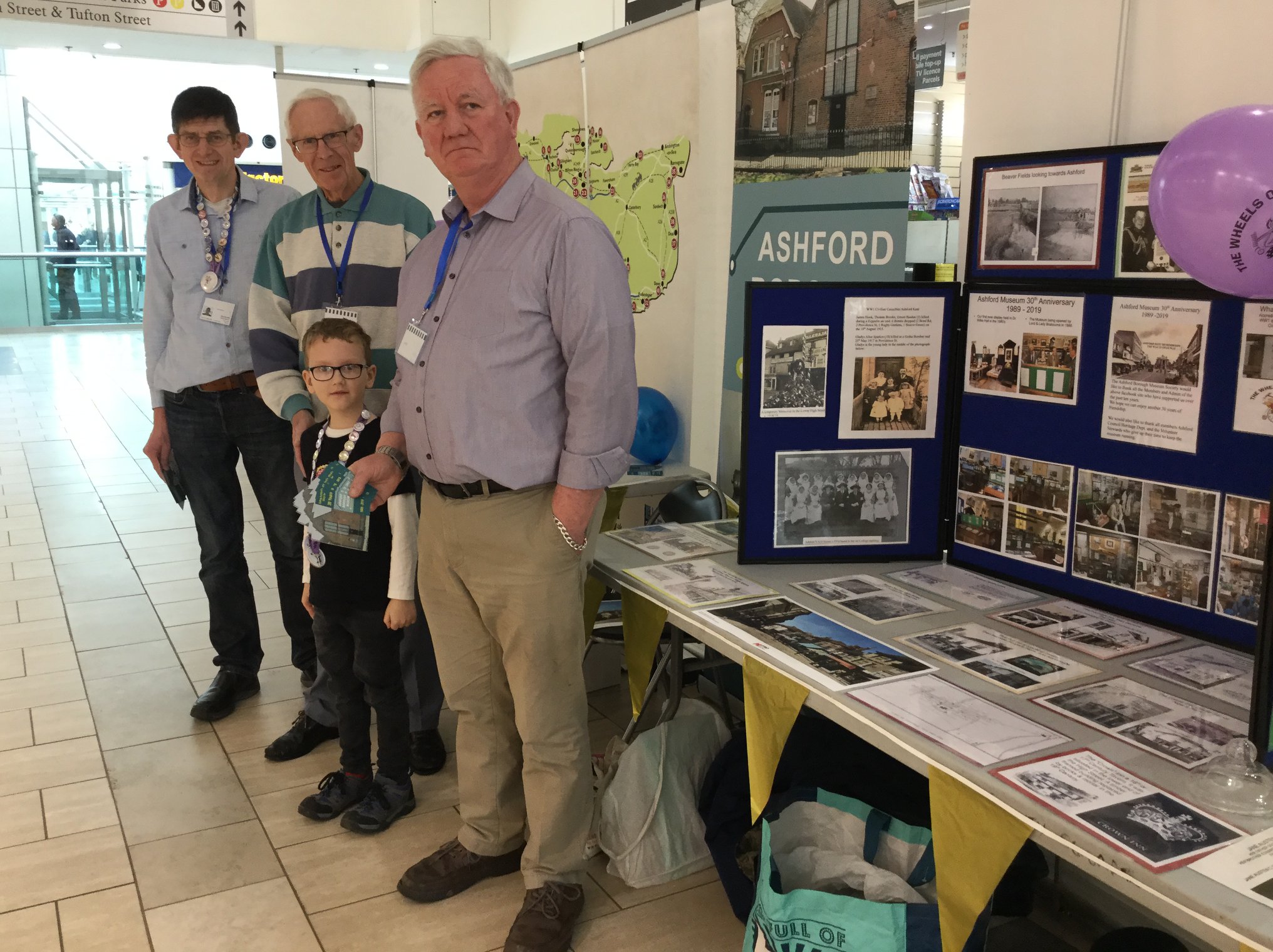 County Square stand - Ashford Museum