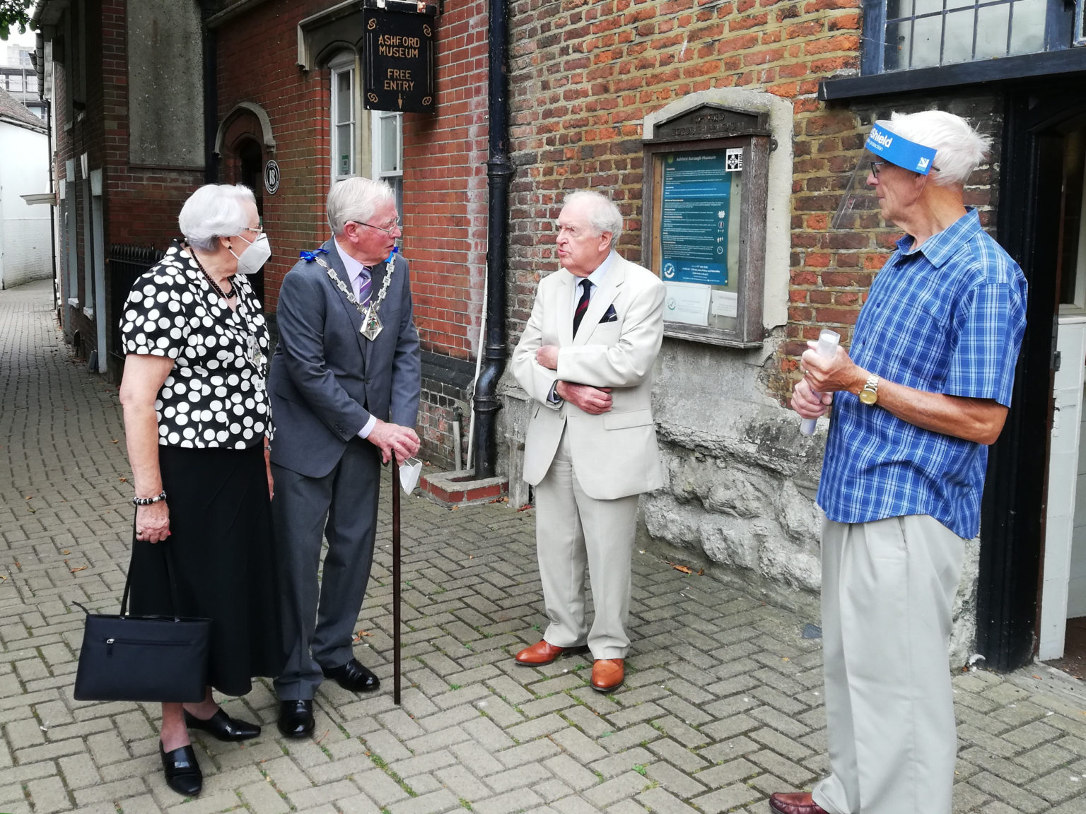 Mayor visits Museum - Ashford Museum